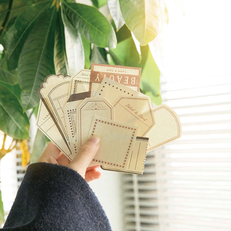 35pcs Vintage border Material Paper Note Paper DIY... – Grandado