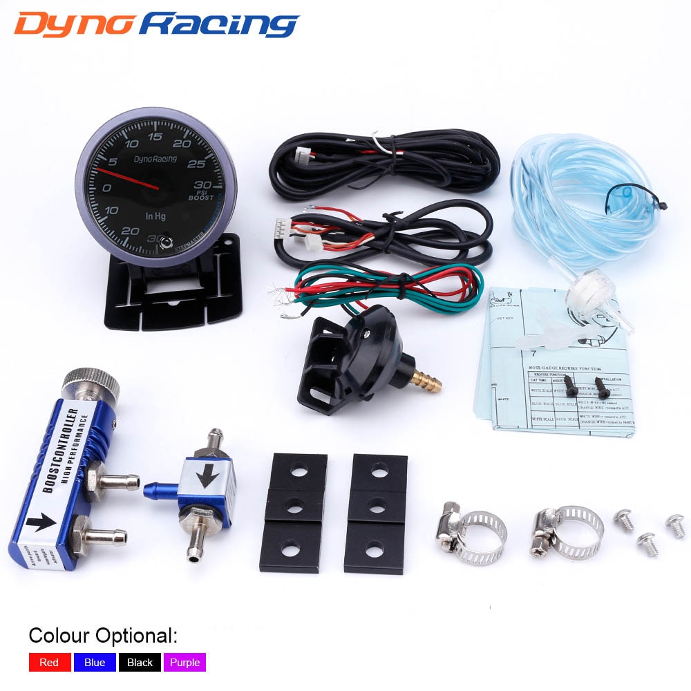 Dynoracing 60 MM Auto Turbo Boost Gauge 30PSI + Ve... – Vicedeal