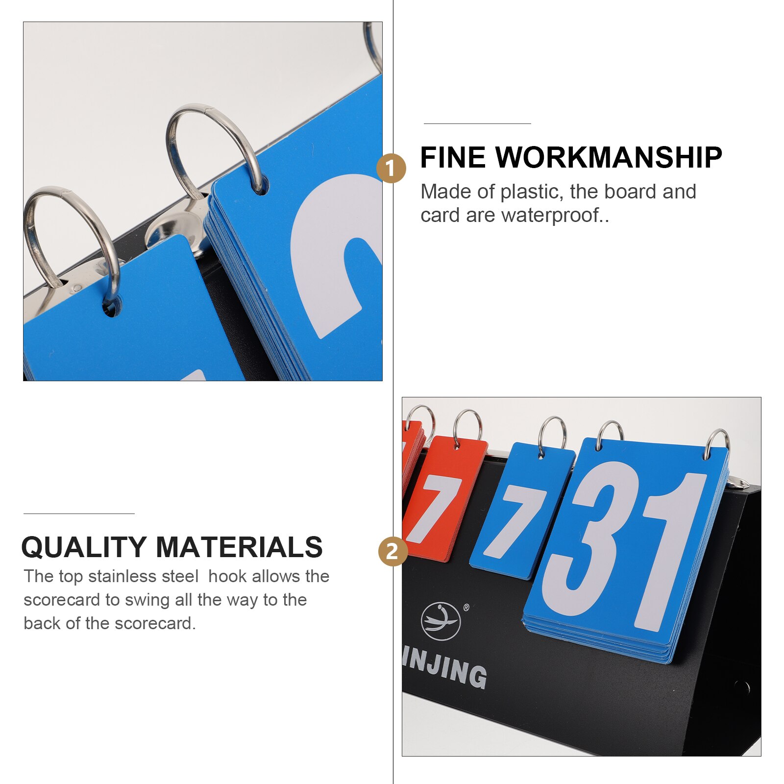 2/4 Digit Scoreboard Basketball Game Scorer Table ... – Grandado