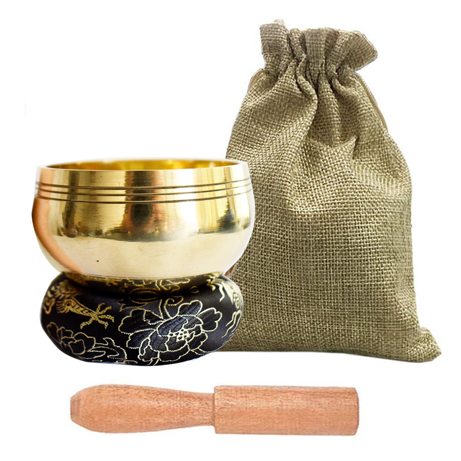 Tibetan Singing Bowl Hand Hammered Vajra Meditatio... – Vicedeal