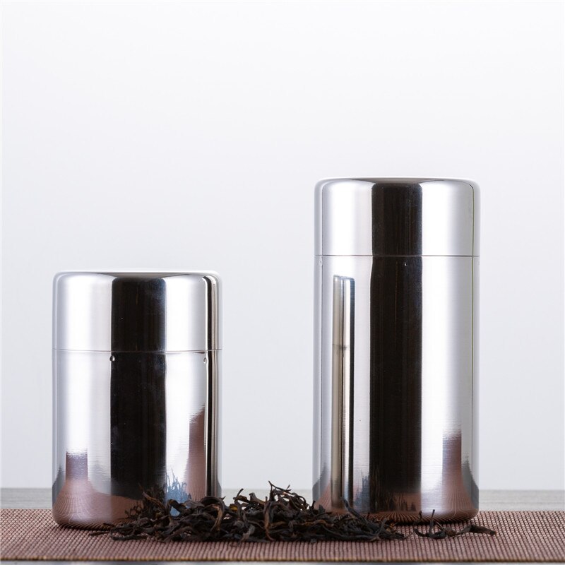 Portable 304 Stainless Steel Sealed Tea Cans Leaf ... – Grandado
