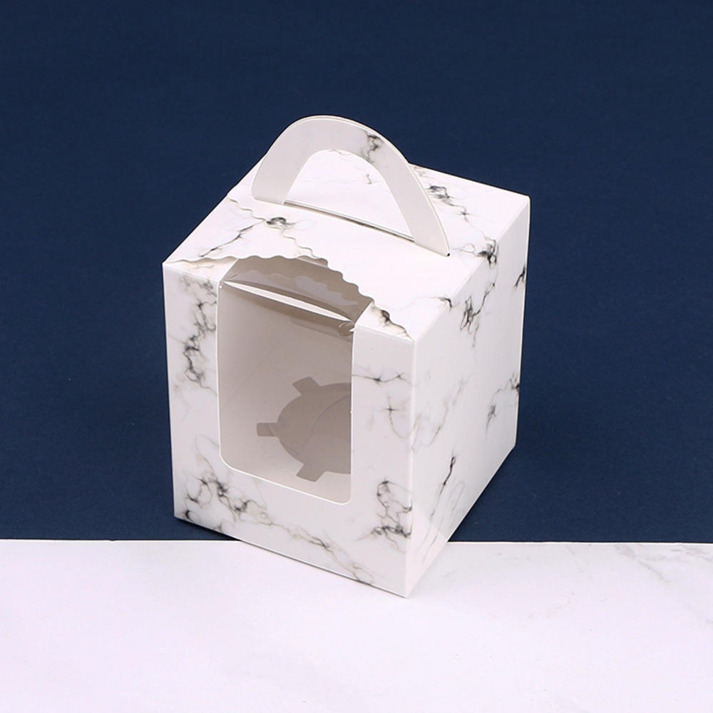 3035 # Marmer Patroon Snoep Doos 1/2/4/6 Cups Muff... – Grandado