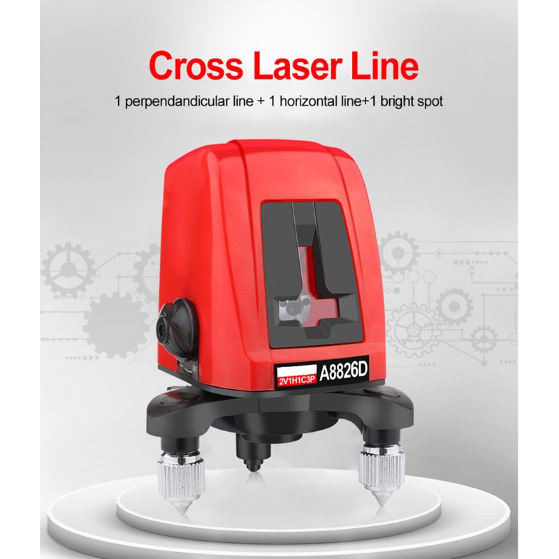 A8826D Self-leveling Portable Mini Cross Red Light... – Grandado