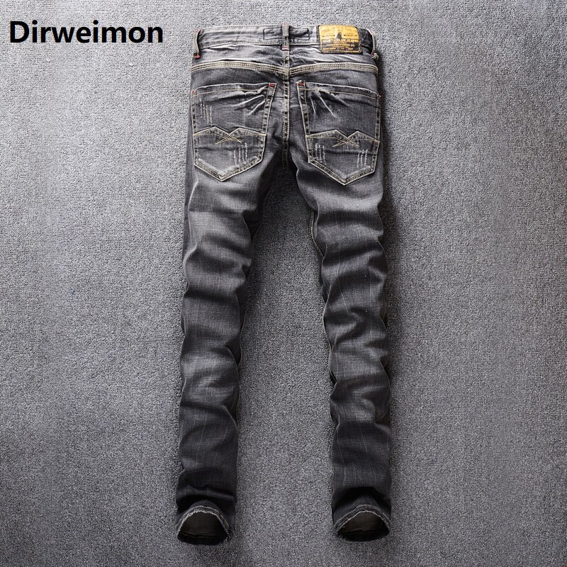 Mode Mannen Jeans Dsel Ripped Jeans Mannen Patchwo... – Vicedeal