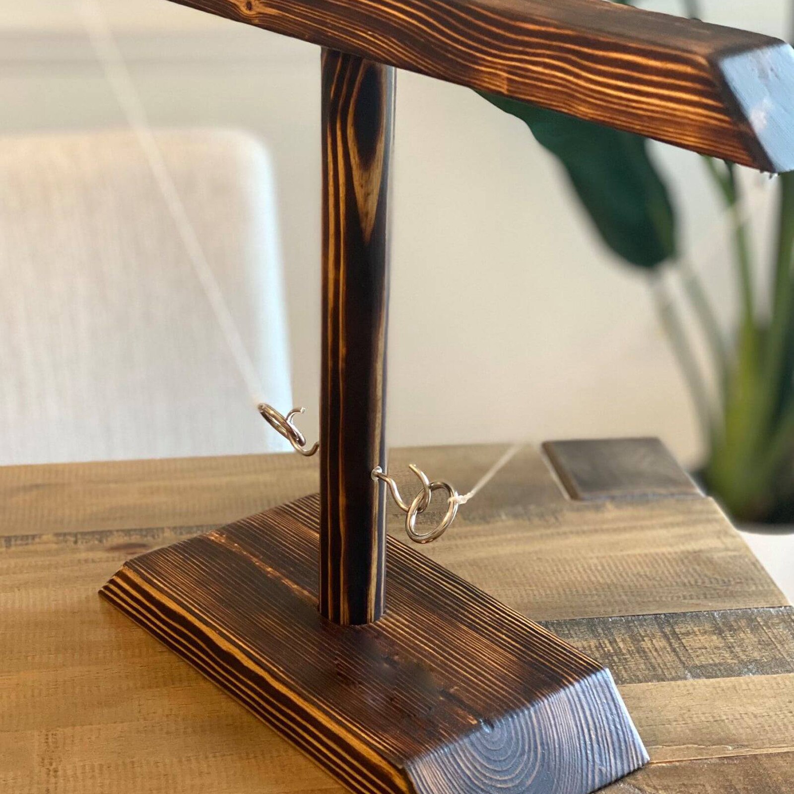 Wooden Ring Toss Game Toy Modern Simple Party Toys... – Grandado