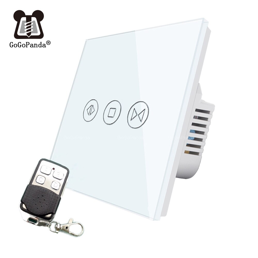 EU Standard Electric Wall Curtain Switch Touch Rem... – Vicedeal