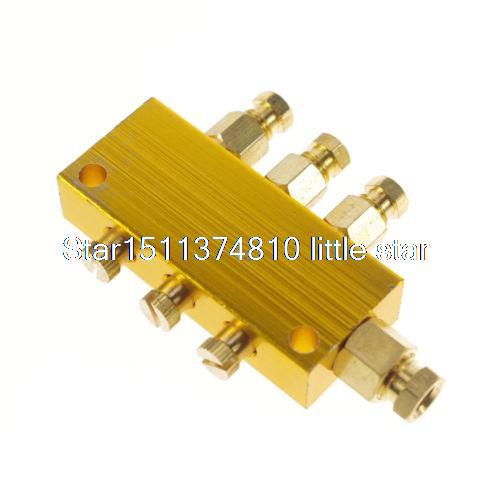 1 x Brass 3 Ways Adjustable Oil Distributor Valve ... – Grandado