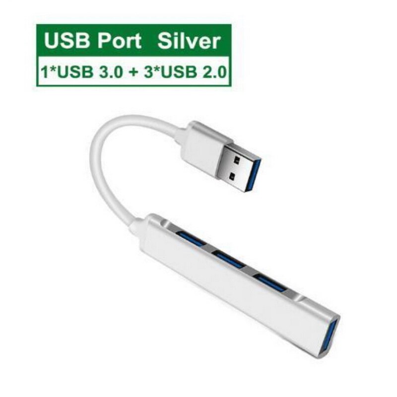 Hub Multi-Interface 4Port Splitter 5Gbps Voor Pc C... – Vicedeal