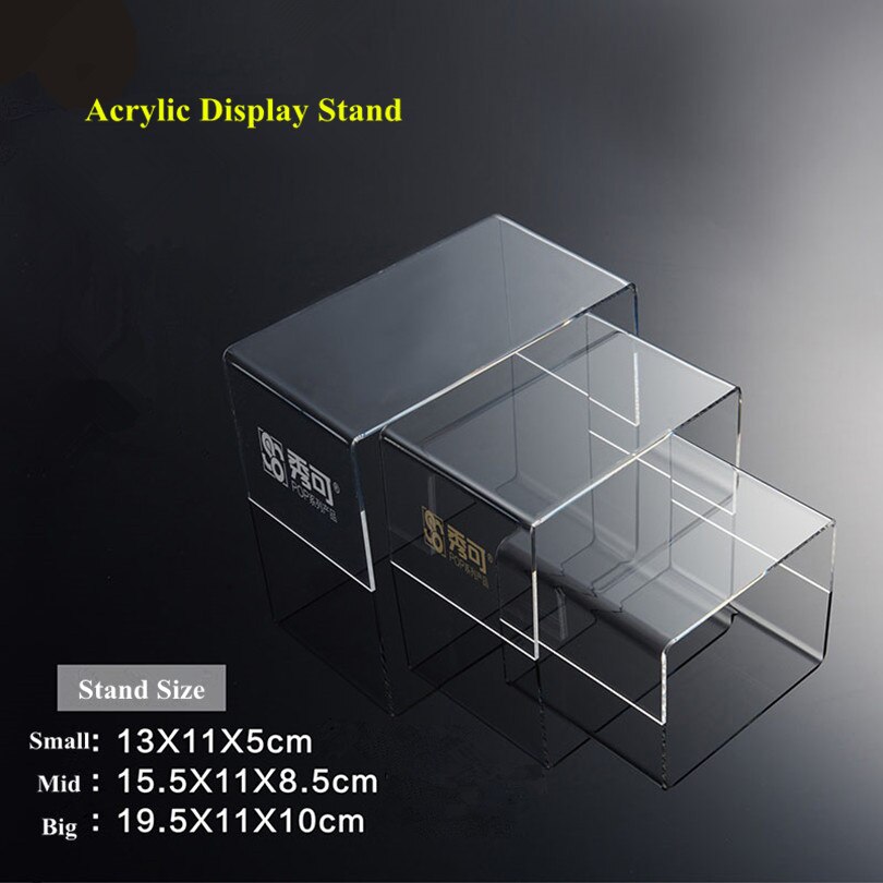 3 Pieces Heavy Duty U Shape Table Clear Acrylic Di... – Vicedeal