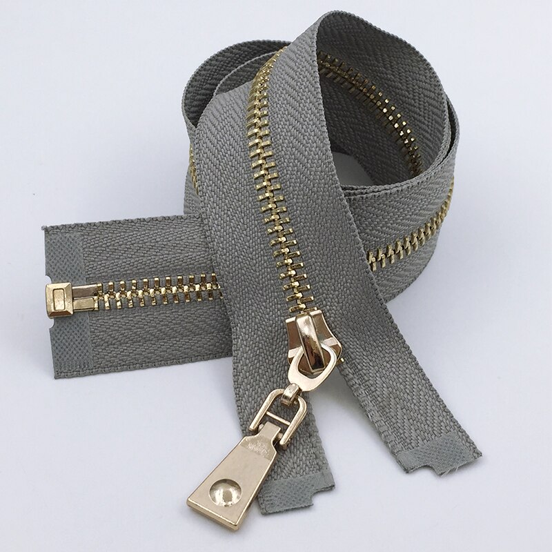 Meetee 5# Open-End Metal Zippers DIY Zipper For Se... – Grandado