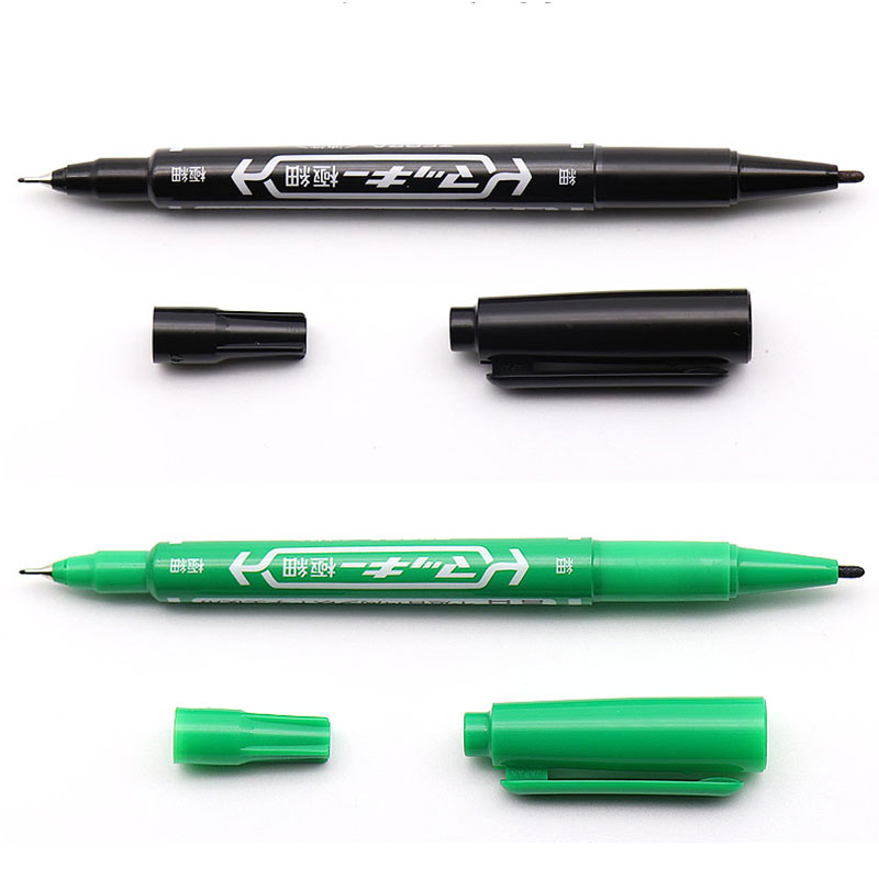 1Pcs ZEBRA Marker Pen MO-120-MC Double-headed Perm... – Grandado