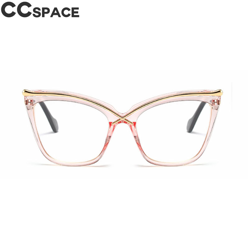 45124 Ladies Unique Cat Eye Glasses Frames Women B... – Grandado