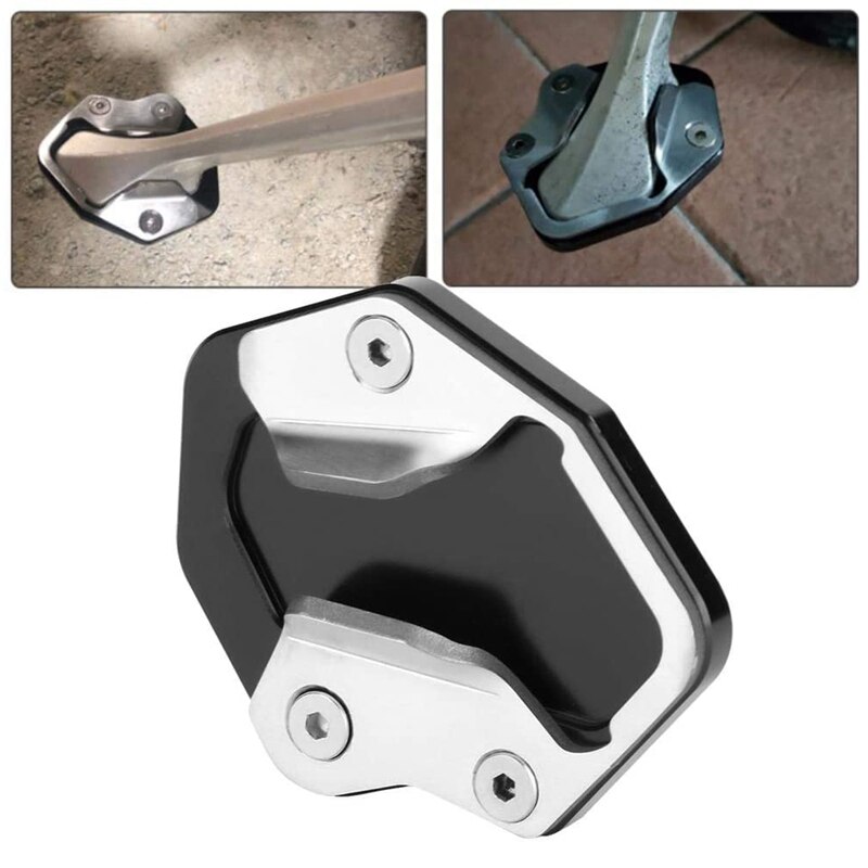 Side Stand Pad CNC Aluminum Motorcycle Side Stand ... – Vicedeal