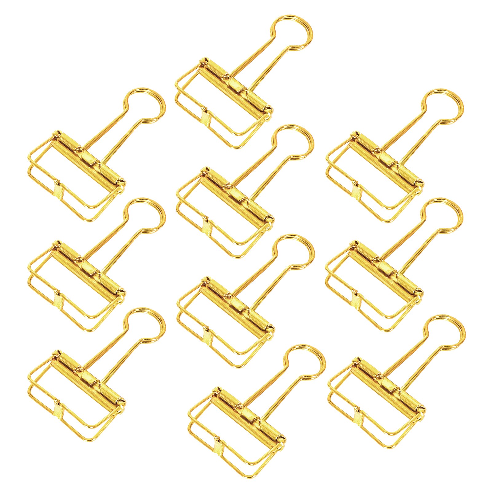 Metal Wire Paper Clamp Binder Clips Colored Multif... – Vicedeal