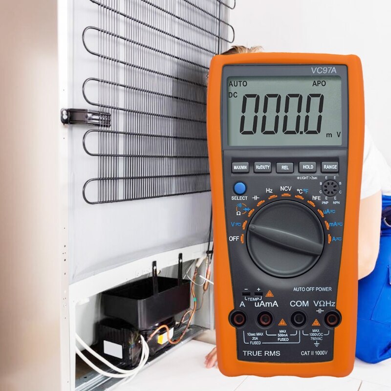 VC97A Digital Multimeter Auto Range DC AC 1000V DM... – Vicedeal