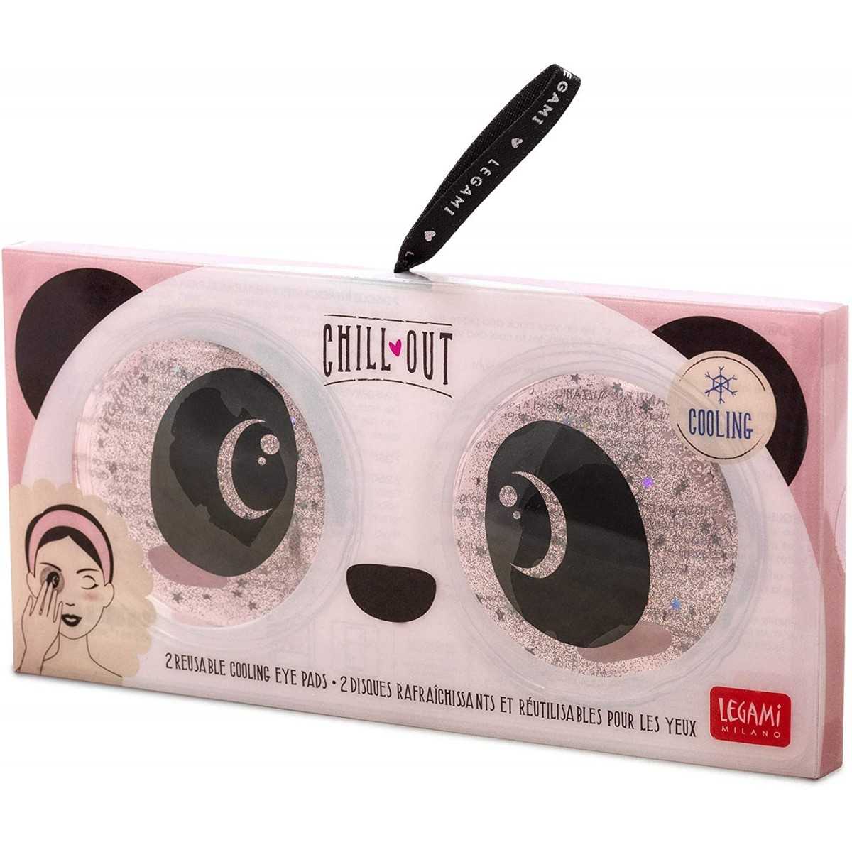 Chill Out-Herbruikbare Cooling Eye Pads-Panda – Vicedeal