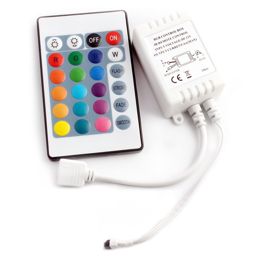 24 Keys / 44 Keys RGB IR/Mini Remote Controller DC... – Grandado