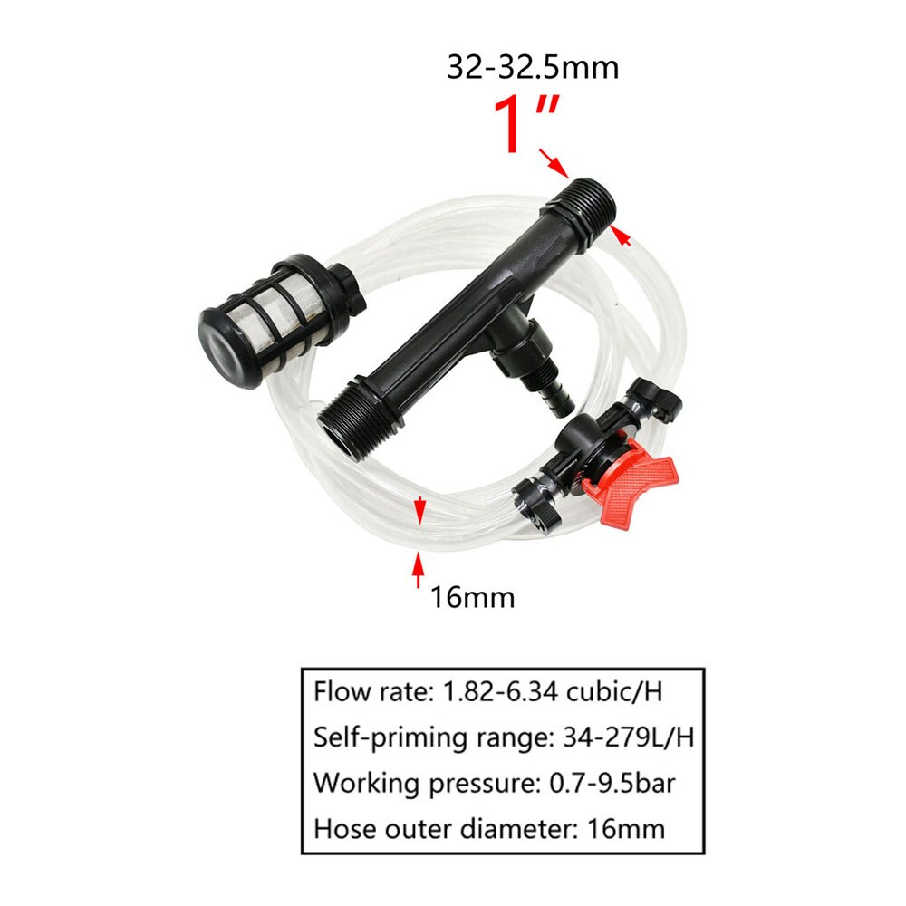 1/2" 3/4" 1" Irrigation venturi fertilization syst... – Grandado