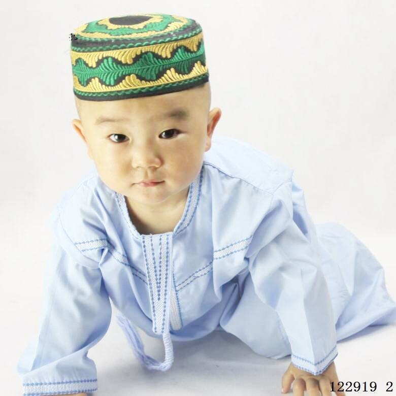 Muslim Boys Abaya Kids Kaftan Islamic Clothing for... – Vicedeal
