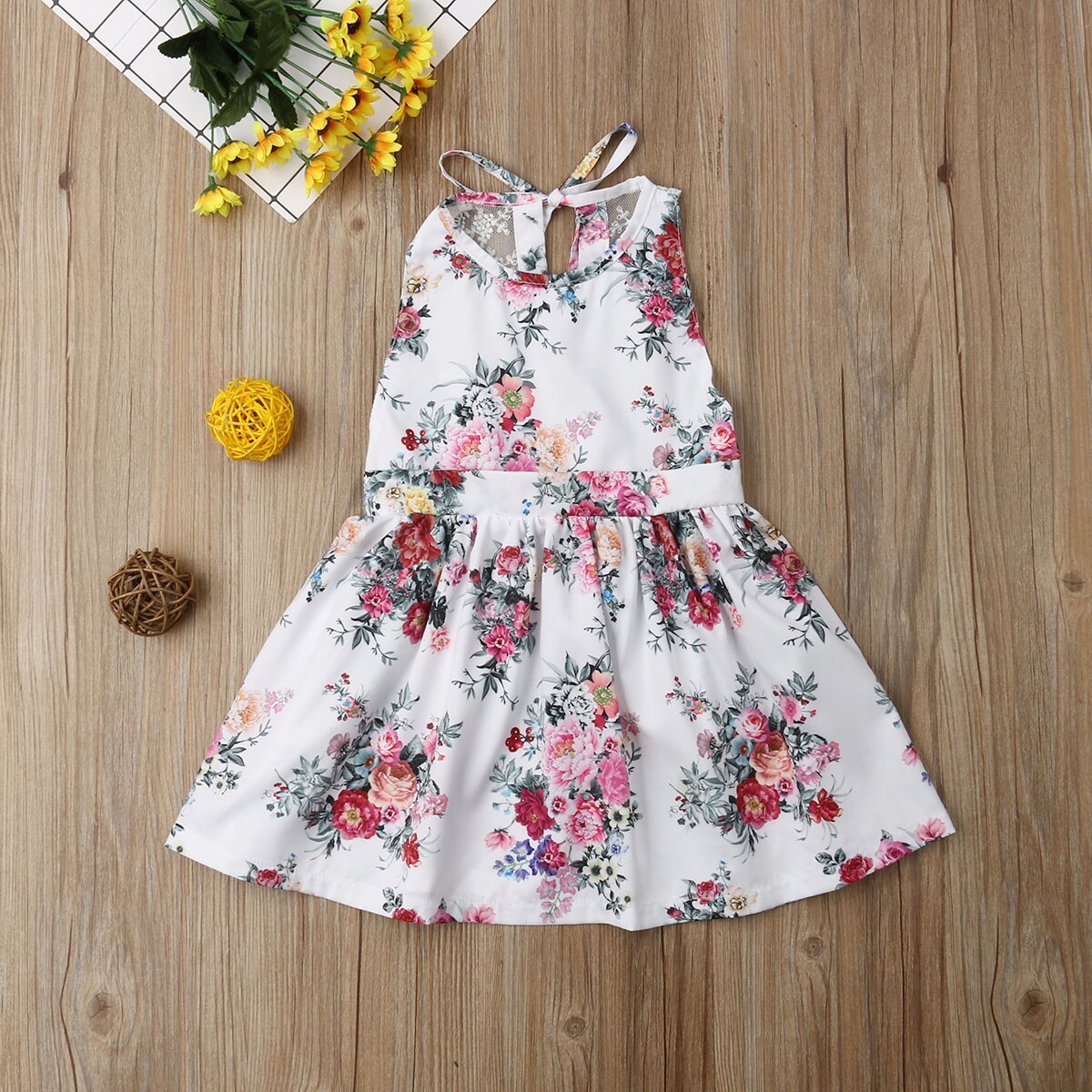 2-9Y Summer Kid Dress For Girl Brand Backless Teen... – Grandado