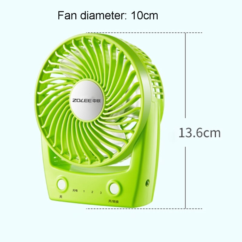 Zoomlion Portable Fan Mini Desktop Fan Without Bat... – Grandado