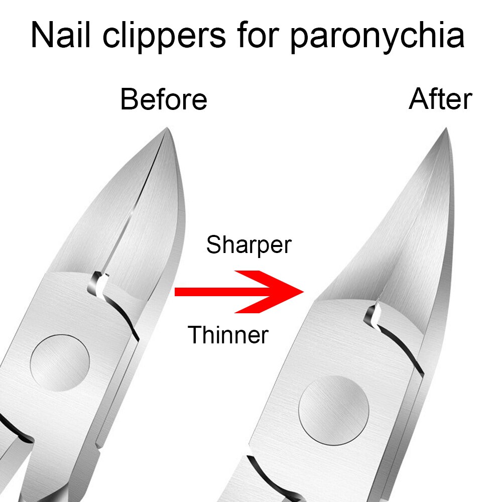 Pinza para cutícula de uñas uña encarnada clíper c... – Grandado