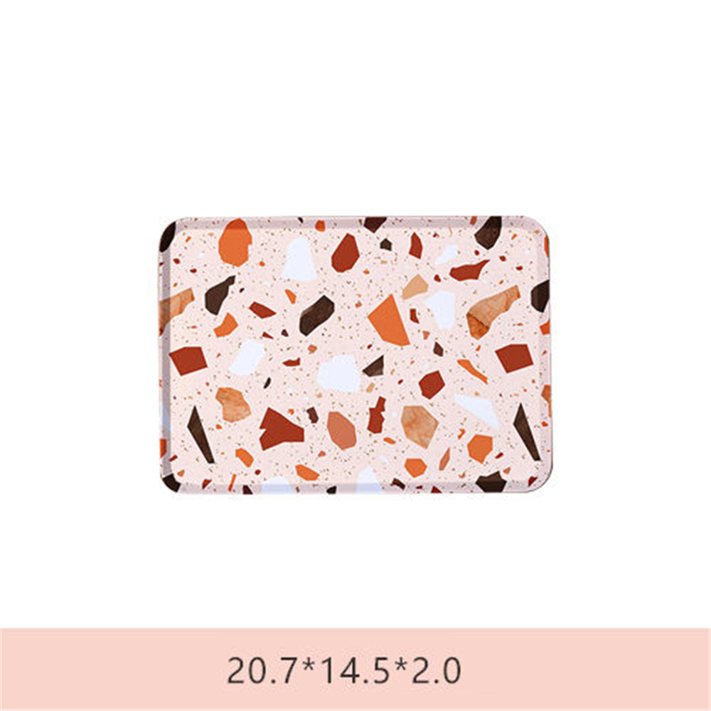 Tea Breakfast Bread Snack Storage Trays Plastic De... – Grandado