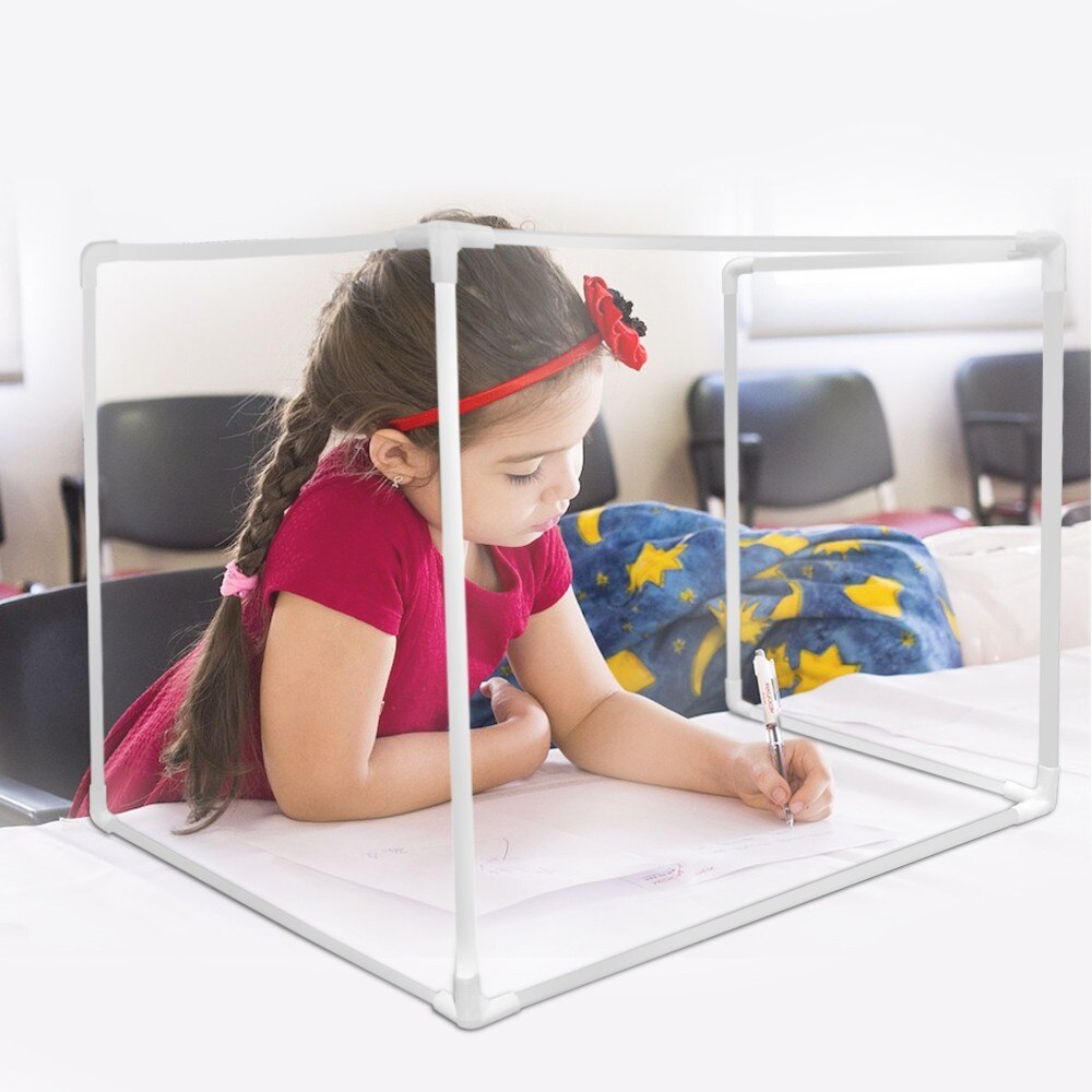 DIY Sneeze Guard Shield Desk Partition Baffle Scre... – Vicedeal