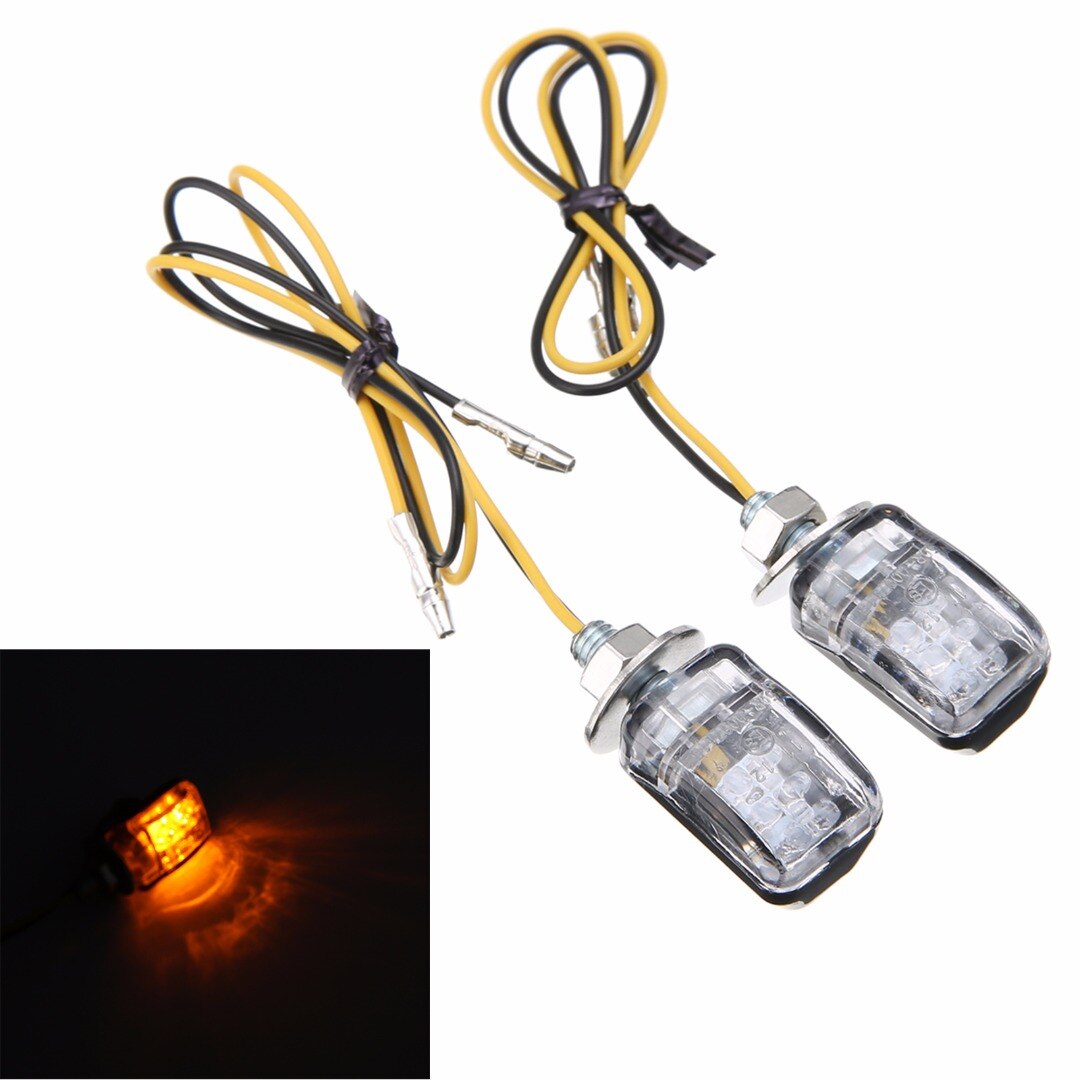 Treyues 2pcs 6LED Motorcycle Mini Turn Signal Ligh... – Vicedeal