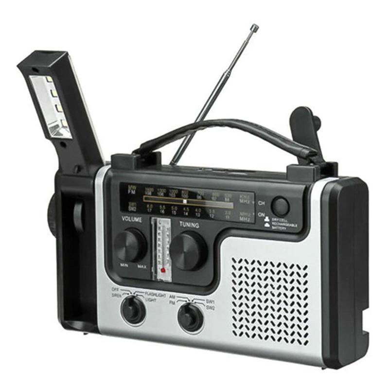Multi-Band Am/Fm/Sw Solar Hand Oplaadbare Elektris... – Vicedeal