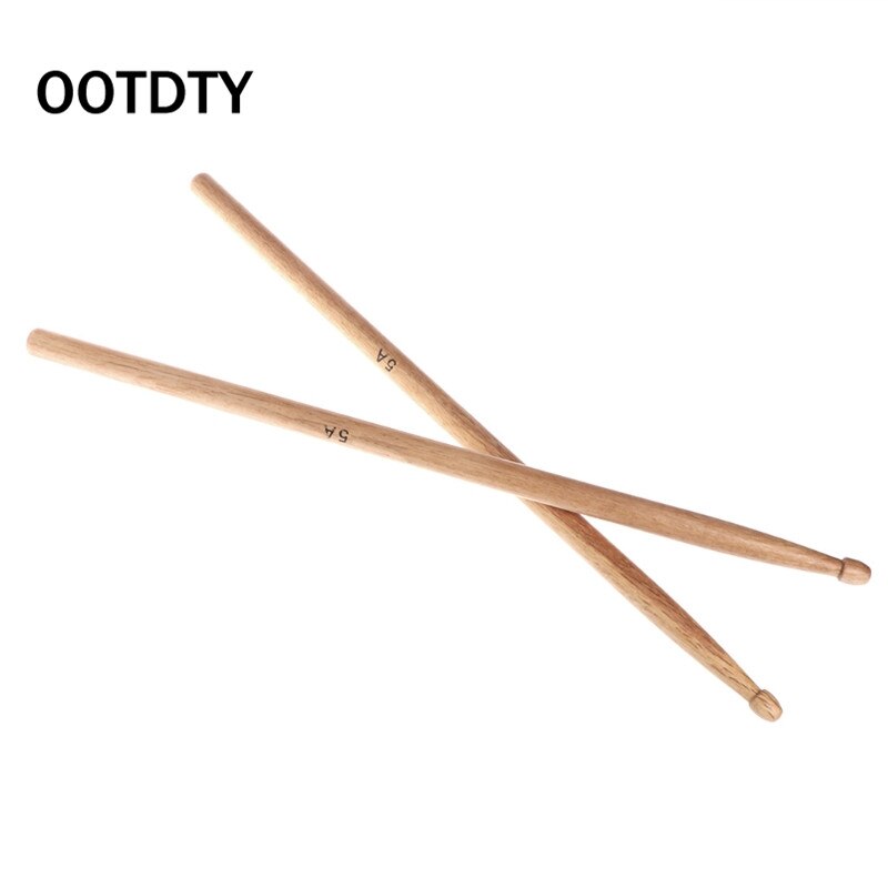 OOTDTY 1Pair 5A Oak Wood Durable Drumstick Kid Jaz... – Vicedeal