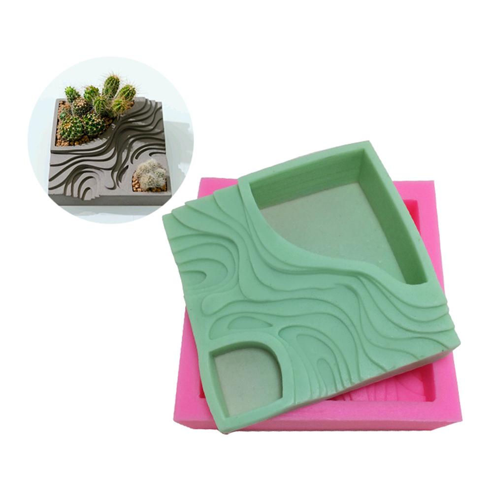 DIY Silicone Plant Pot Mold Concrete Flower Pot Pl... – Vicedeal