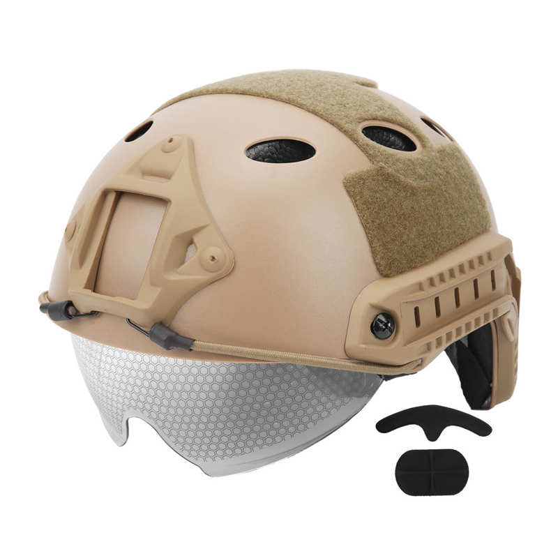 Outdoor Helmet Lightweight with Clear Lens Oversiz... – Vicedeal