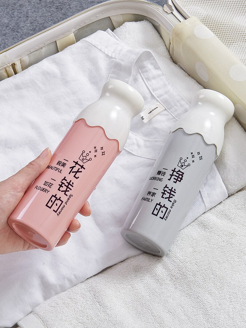 1pc bärbara resor munvatten koppar tecknade pars t... – Vicedeal