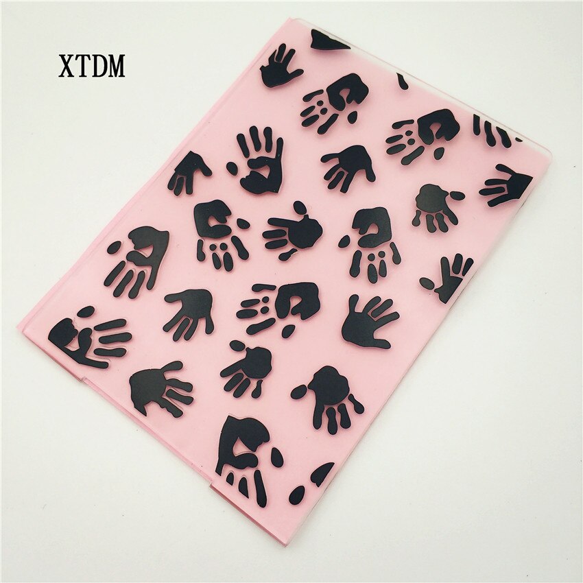 plastic palm template craft card making paper card... – Vicedeal