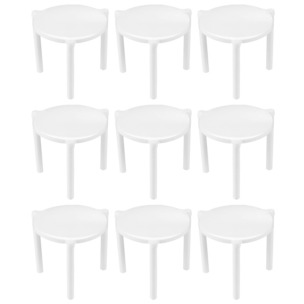 200pcs Plastic Pizza Tripod Pizza Saver Stand Whit... – Grandado