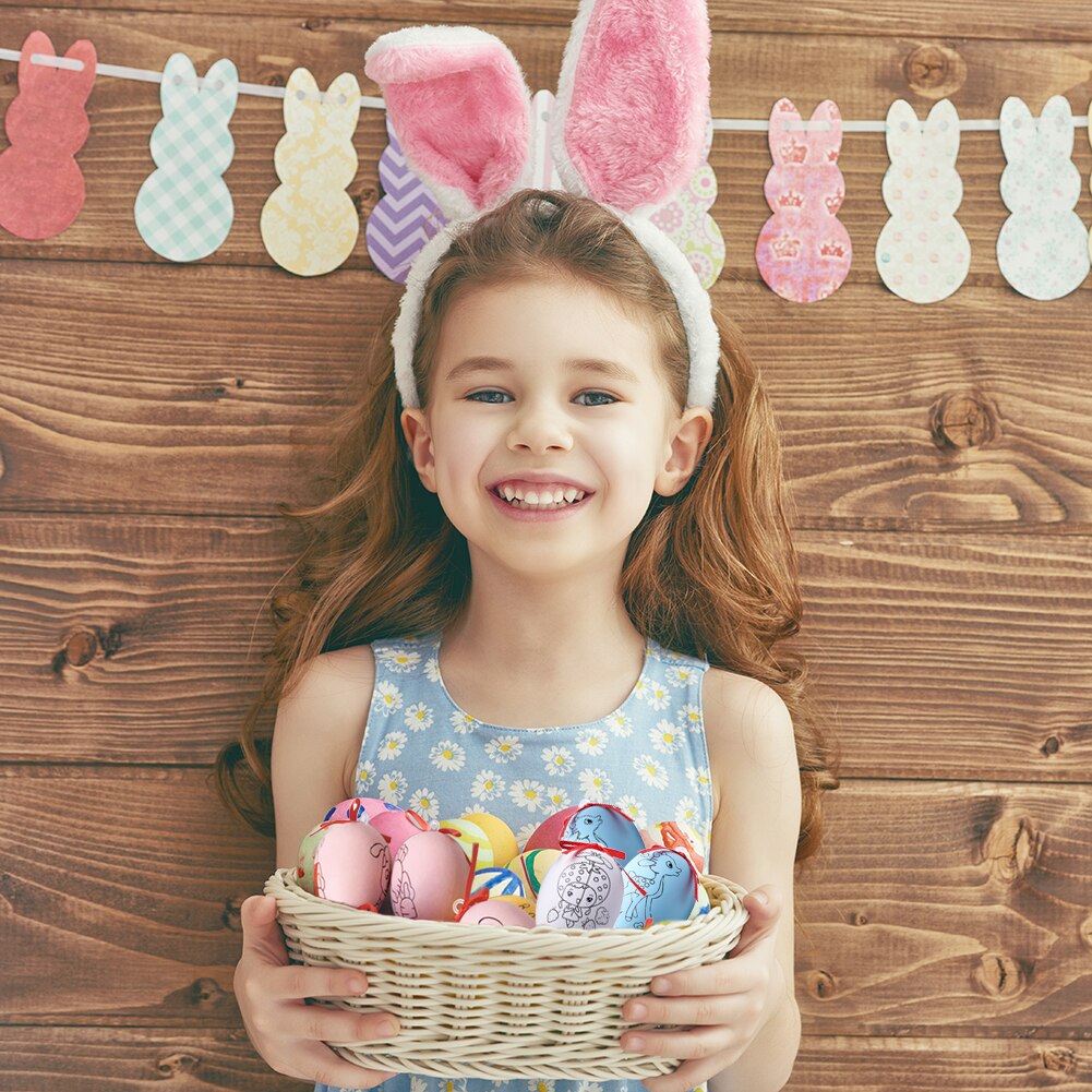 10/20pcs Plastic Easter Eggs Happy Easter Decorati... – Grandado