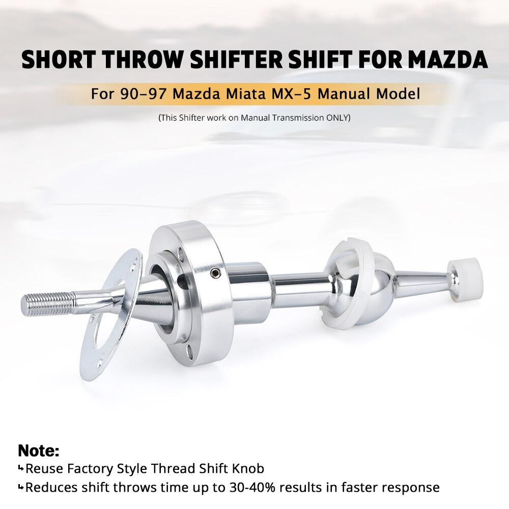 Quick Short Shifter for Mazda MX5 Miata 90 91 92 9... – Grandado