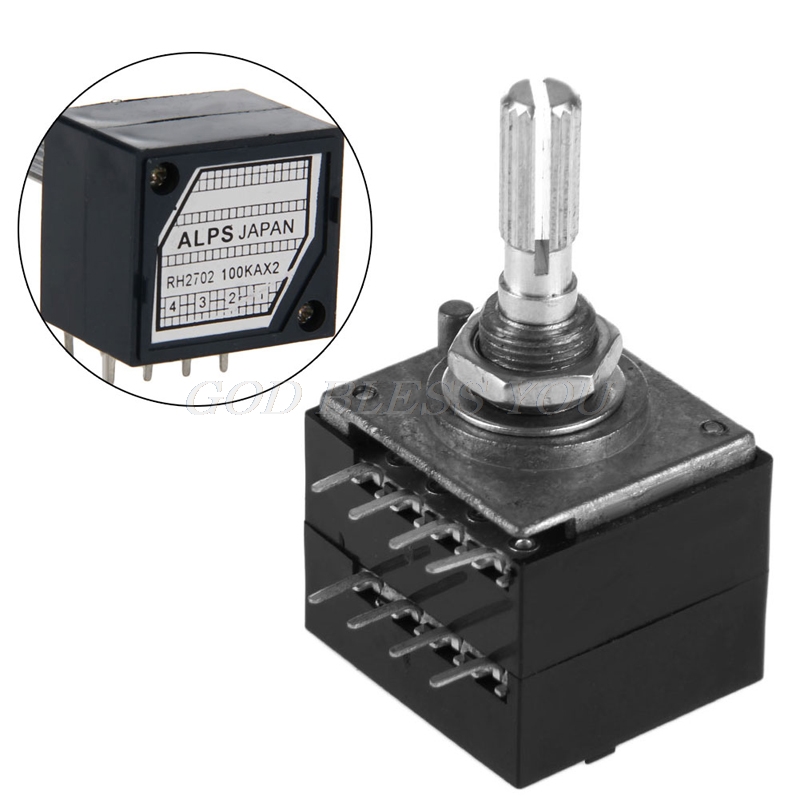 8 Pin Potentiometer RH2702 Serrated Split Shaft 6M... – Vicedeal