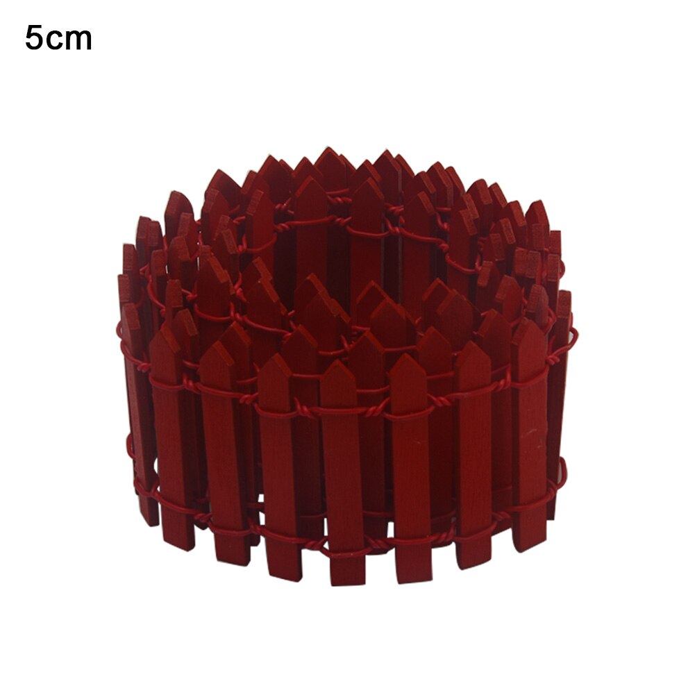 100*3/5cm DIY Wood Fence Mini Small Barrier Wooden... – Grandado