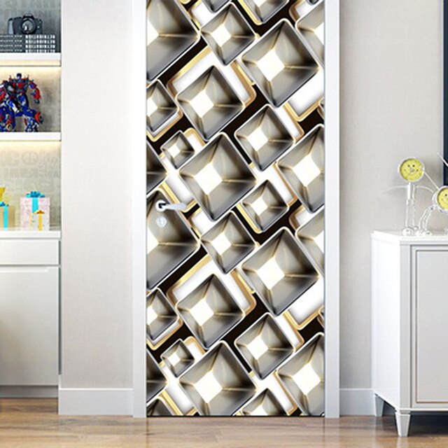 2* Wall Sticker 3D Three-dimensional Simulation Wi... – Grandado