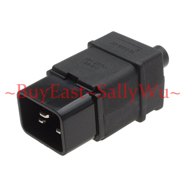 2 PCS IEC320 Standard C20 Male Rewireable Plug 100... – Grandado