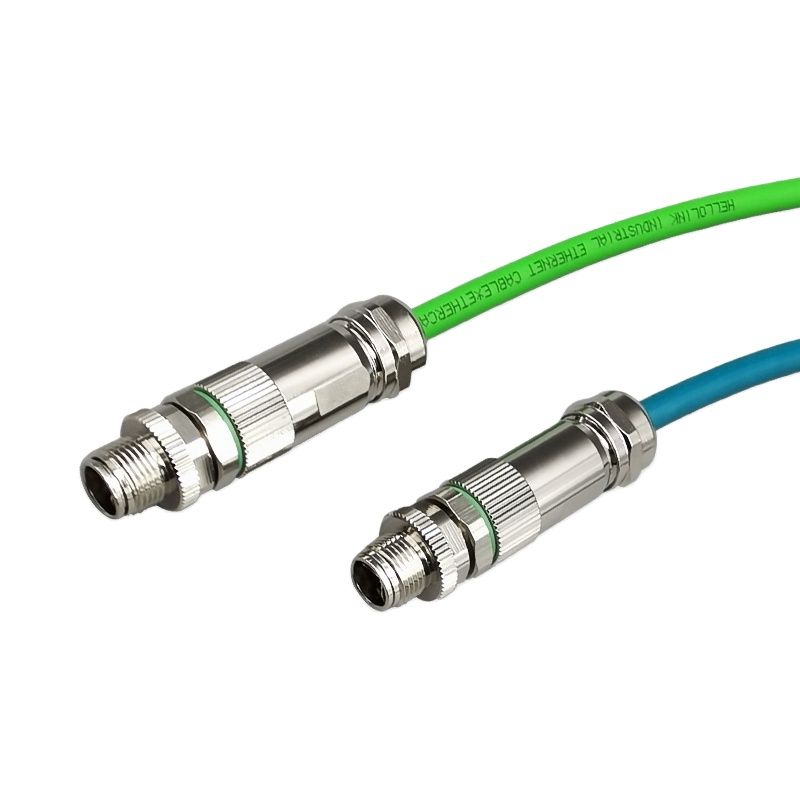 M12 Four-plug Ethernet Air Connector Profinet Conn... – Grandado