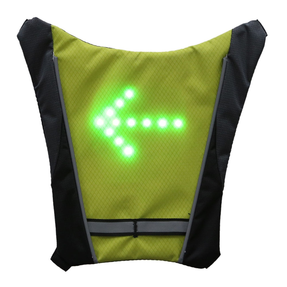 LED Cycling Saddle Vest Remote Control Charging Tu... – Grandado