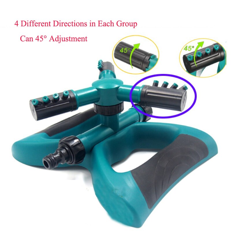 Three Arm Garden Sprinkler Watering Head Lawn 3 No... – Vicedeal