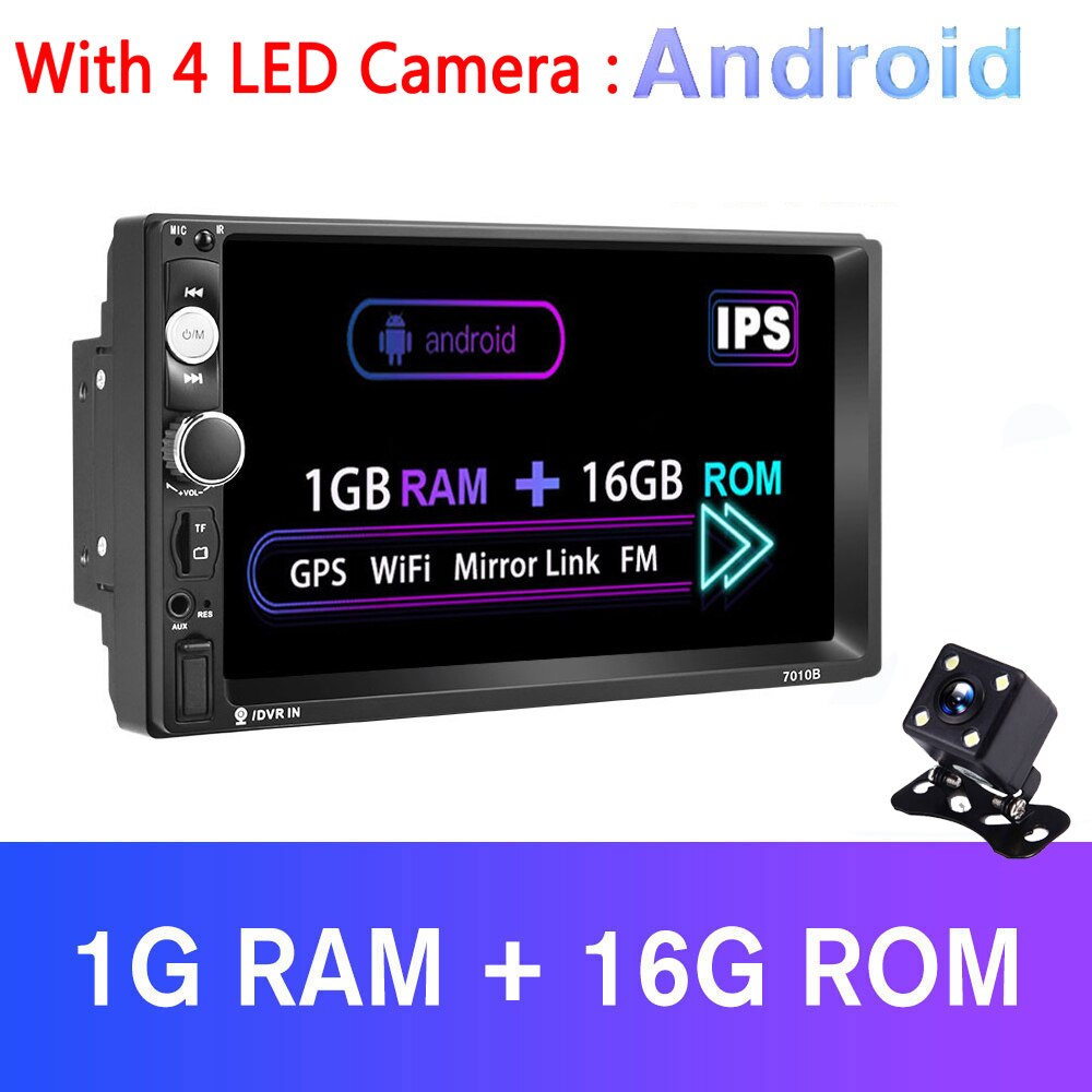 Amprime 2 Din 7 "Car Multimedia Speler Universele ... – Vicedeal