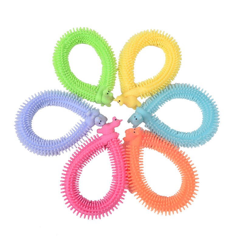 3/6pcs Alpaca Noodle Stretch String Worm TPR Rope ... – Grandado