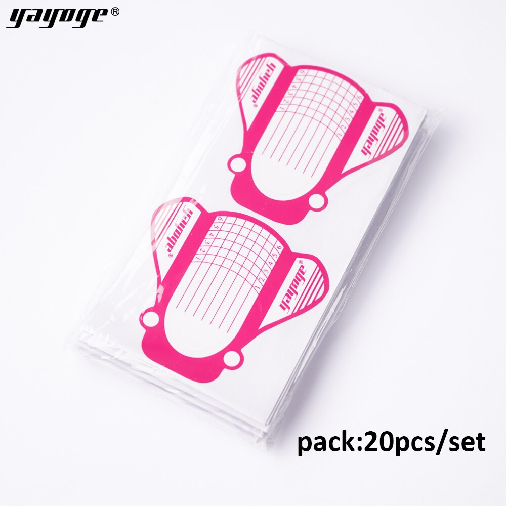 Yayoge 100pcs French Nail Form Tips Acrylic UV Gel... – Grandado