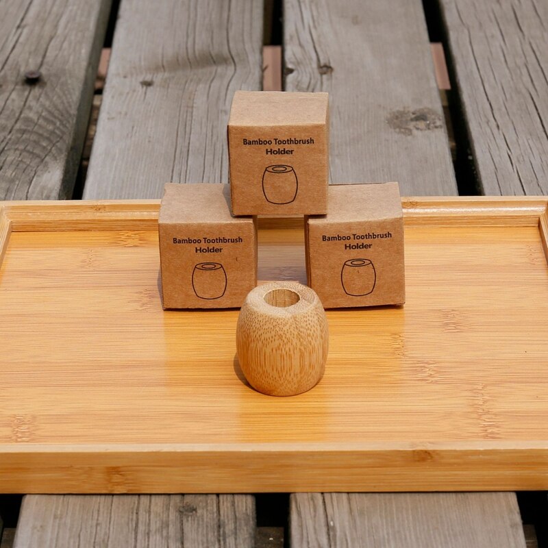 10pcs Eco Friendly Bamboo Toothbrush Holder Wooden... – Grandado