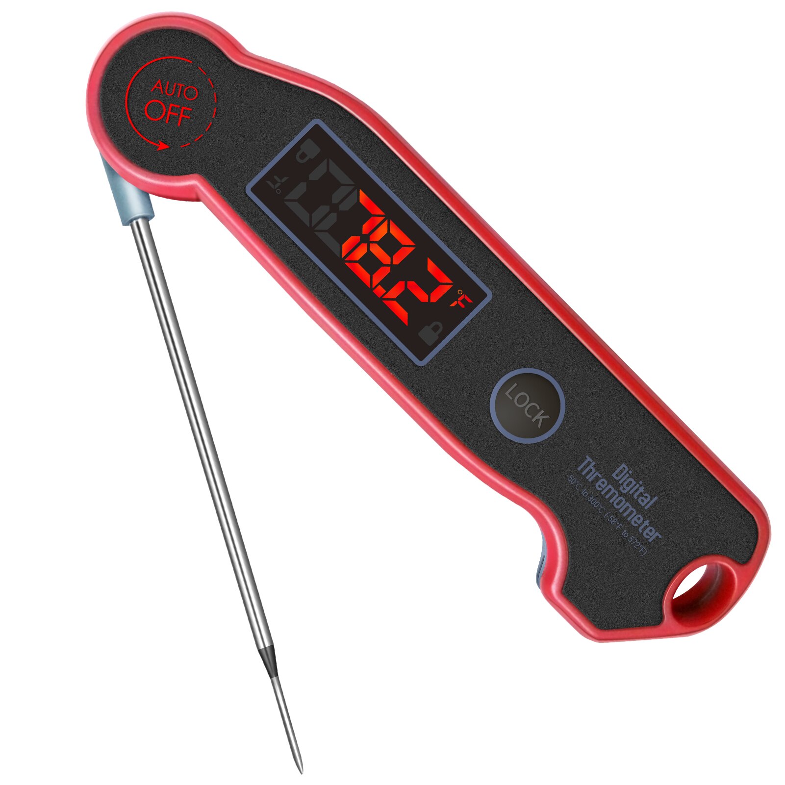Newest SYLLABLE Meat Thermometer Auto-Rotating Dis... – Vicedeal